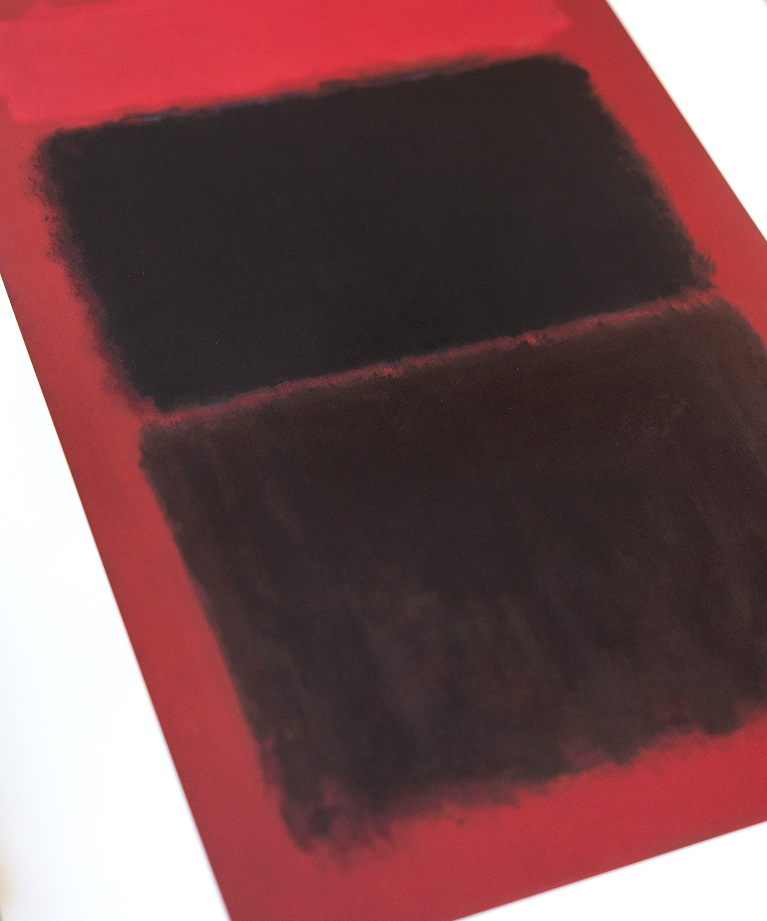Light Red Over Black, 1957 – マーク・ロスコ - LEBENSFARBE レベンスファルベ – アートポスター ...